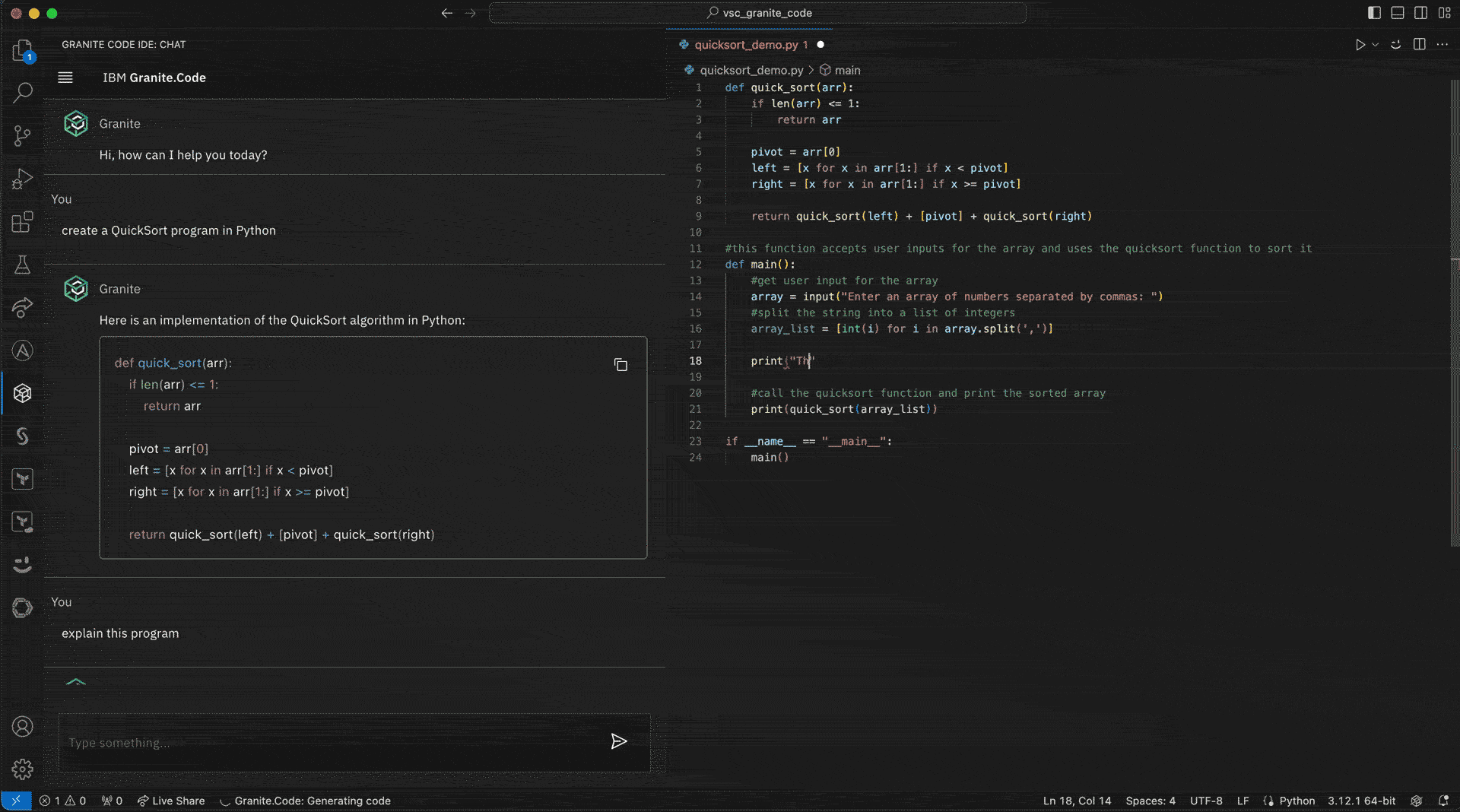 Introducing IBM Granite.Code - Unlocking the Power of the Granite large language model - IBM ...